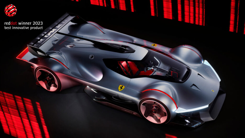The Ferrari Purosangue and the Vision Gran Turismo get the Red Dot ...